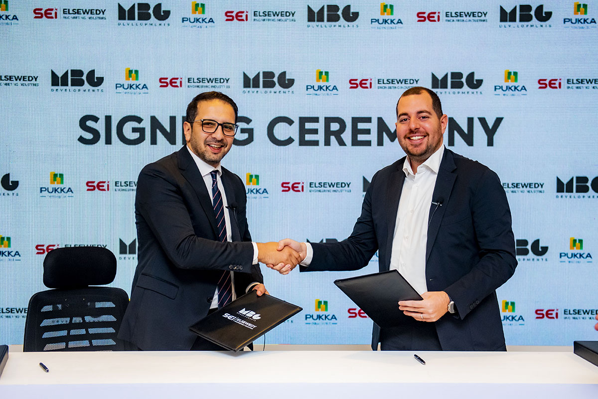 MBG Developments and ElSewedy SEI Signing Ceremony for Pukka Compound - MBG Developments
